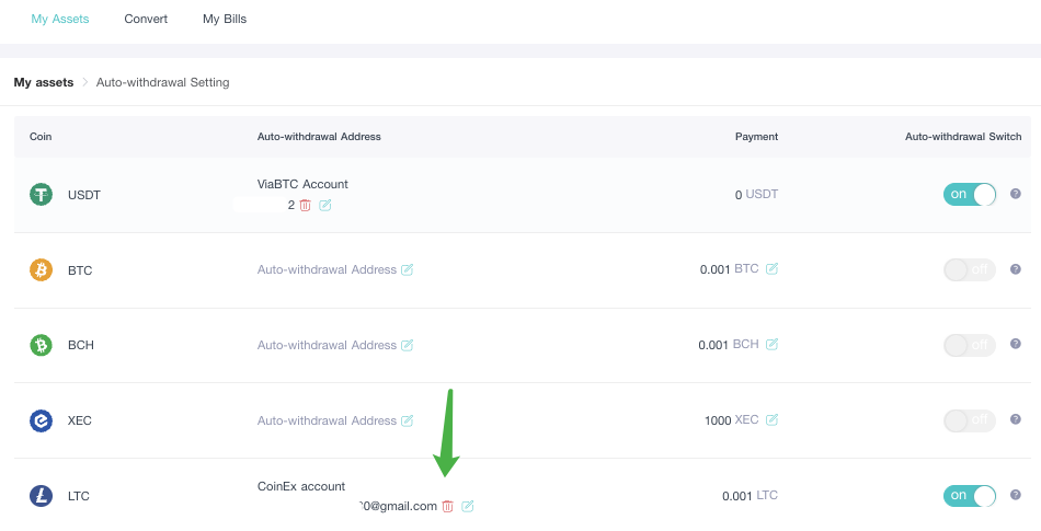 How to Set Up Auto-Withdrawal？ – ViaBTC Help Center