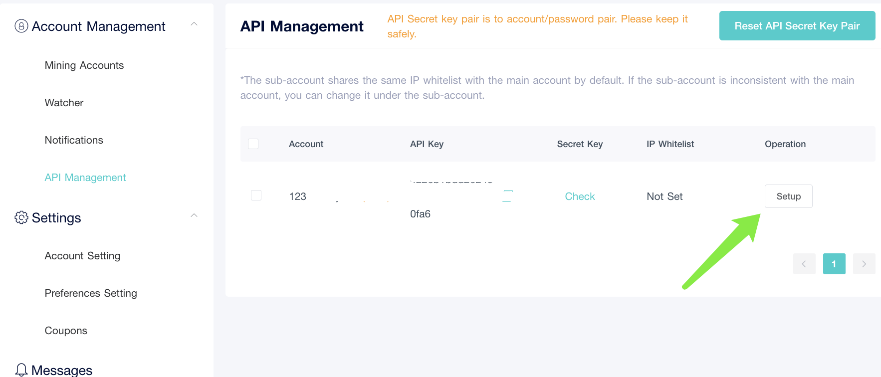 What is API and How to Set Up? – ViaBTC Help Center